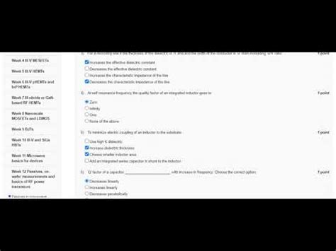 Nptel Basics Of Semiconductor Microwave Devices Week Assignment