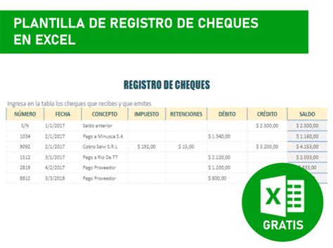 Formato De Cheque Para Llenar En Excel Sample Excel Templates Riset