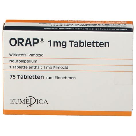 ORAP 1 Mg 75 St Mit Dem E Rezept Kaufen Shop Apotheke