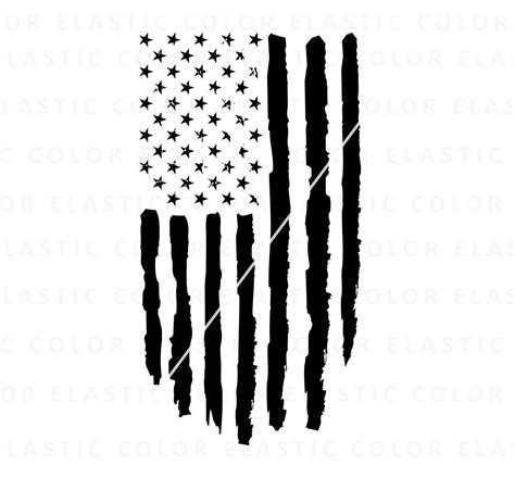 287 Cricut Distressed American Flag Svg Free