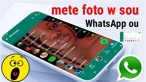 men kijan pou w mete foto ou sou fon WhatsApp ou 2024 sa fenk sòti