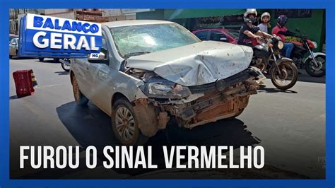 FUROU O SINAL VERMELHO Câmeras de segurança flagram momento de