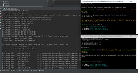 windows搭建后怎么访问呀 · issue 3 · szluyu99 gin vue blog · github