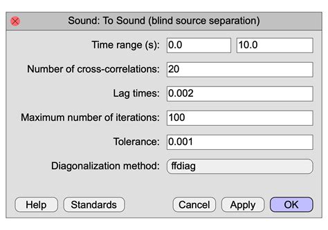 sound to sound blind source separation