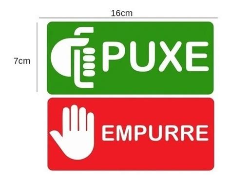 Cartela Adesivo Puxe Empurre Etiqueta Para Sinalização Parcelamento