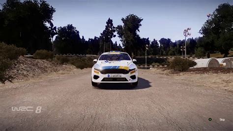 Wrc Career Mode Nd Training Session Official Gameplay Youtube
