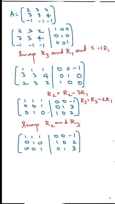 solved use the gauss jordan method to find mathrm{a} { 1} if it exists check your answers by