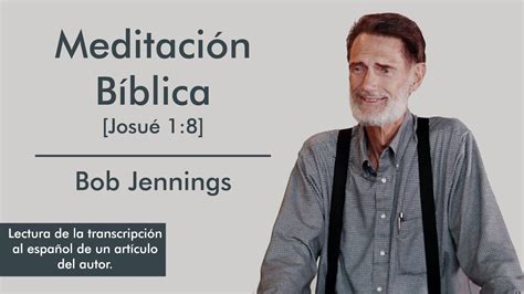 Meditaci N B Blica Bob Jennings Youtube
