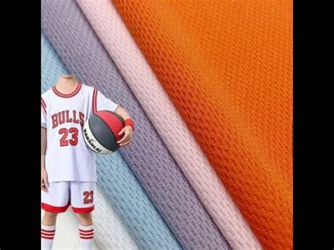 Breathable Polyester Knitted Sublimation Custom Bird Eye Mesh