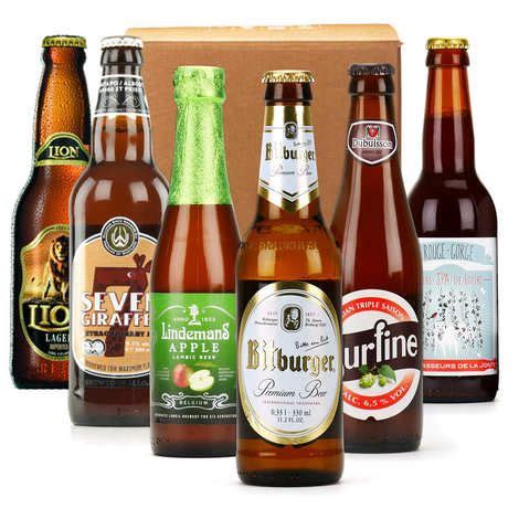 Box découverte de 6 bières août Bottle Beer bottle Drinks
