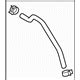 21204AB230 Genuine Subaru Hose Assembly Pre Heater