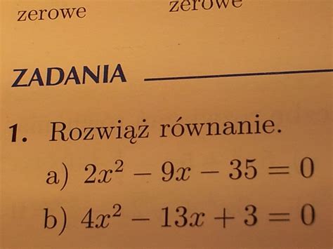 Proszę o pomoc w tych zadaniach Brainly pl