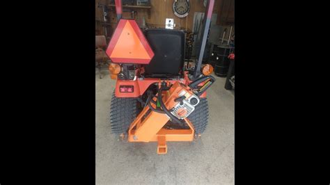 Kubota Three Point Hitch Lever Modification YouTube
