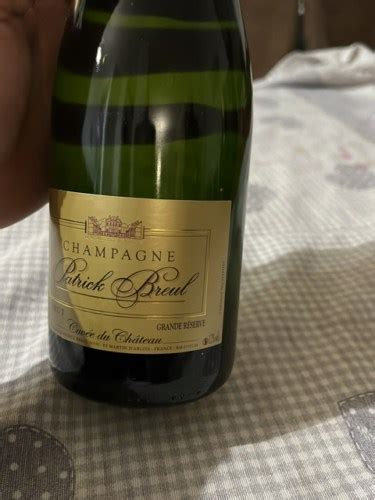Patrick Breul Cuvée du Château Grande Réserve Brut Champagne Vivino US