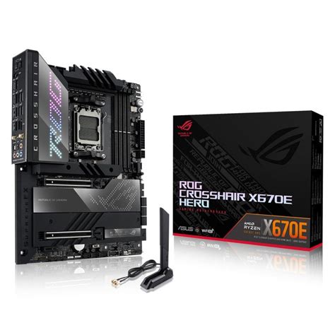 ASUS ROG CROSSHAIR X670E HÉROS PcComponentes fr