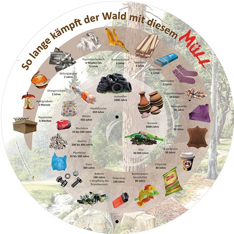 So lange kämpft der Wald mit diesem Müll Rundtafeln Runde