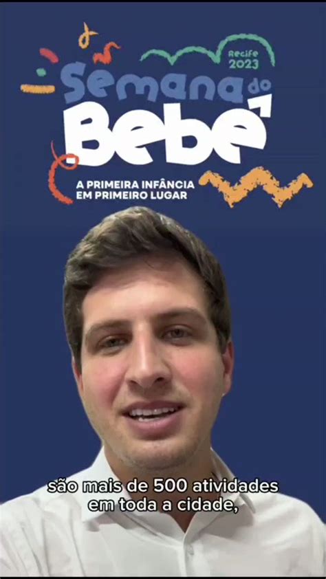 João Campos on Twitter Semana do Bebê sendo concluída sucesso