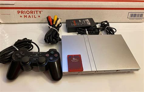 Mavin Sony PlayStation 2 PS2 Slim Console System Silver SCPH 79001