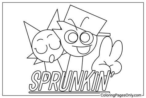 21 páginas para colorir Sprunki Incredibox ColoringPagesOnly