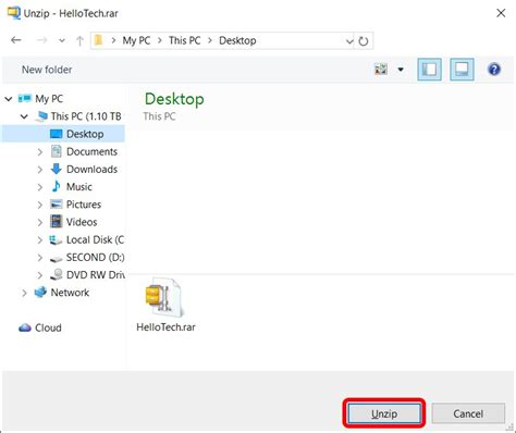 open a rar file in windows 10 buttongai