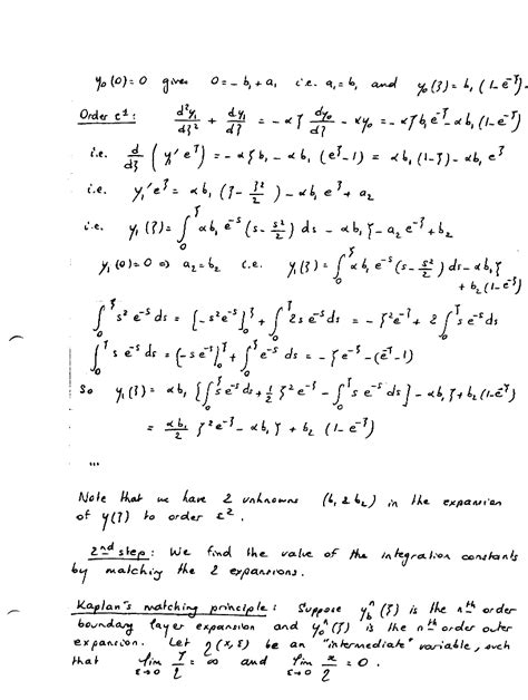 math 583 b perturbation theory regular and singular perturbation theory