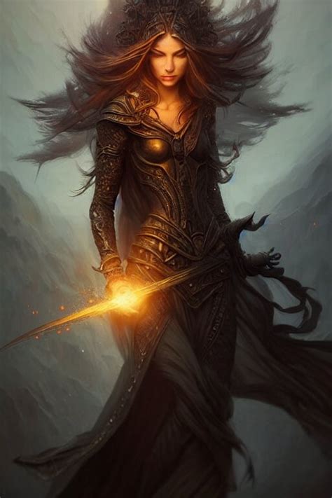 Lexica Front Portrait Of Mage Full Body Epic Action Pose Story