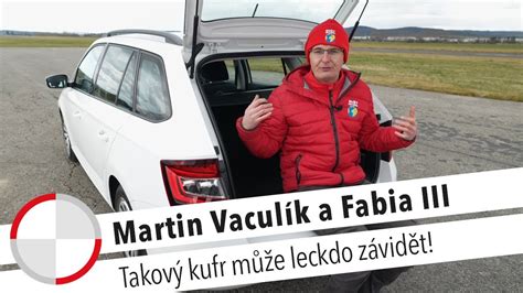Upoutávka Martin Vaculík a ojetá Škoda Fabia Combi III Boduje nejen