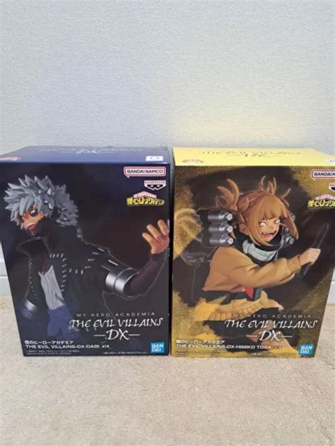 MY HERO ACADEMIA Himiko Toga Dabi Figure Set Of 2 The Evil Villains DX