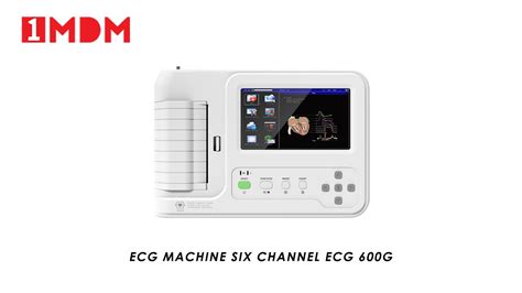 NISCOMED ECG MACHINE SIX CHANNEL ECG 600G YouTube