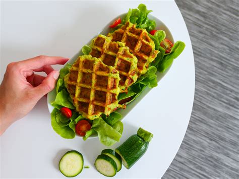 Recette Gaufres Sal Es Aux Courgettes Et Pommes De Terre