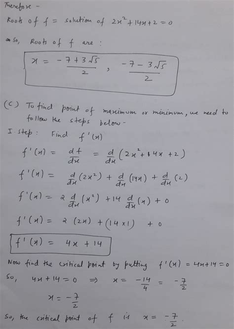 [solved] please explain step by step suppose f x 2x 14x 2 a solve course hero