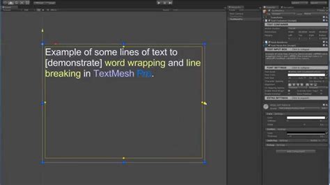 Text Mesh Pro Improve Word Wrapping Line Breaking YouTube
