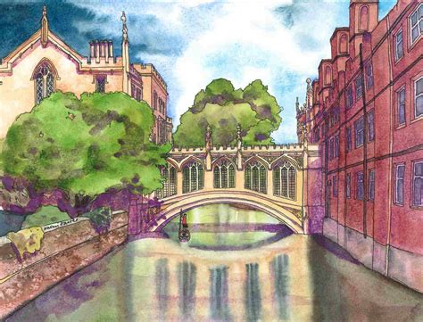 Bridge Of Sighs Cambridge Naomi Davies Art