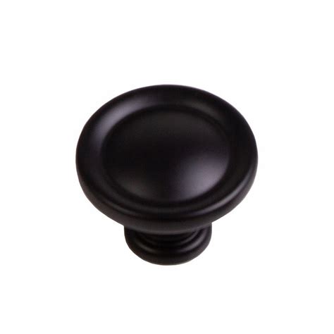 Czarna gałka do mebli Imola N4 35 mm Orions Supply