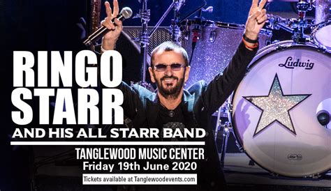 Ringo Starr And His All Starr Band Tickets 5th September Tanglewood