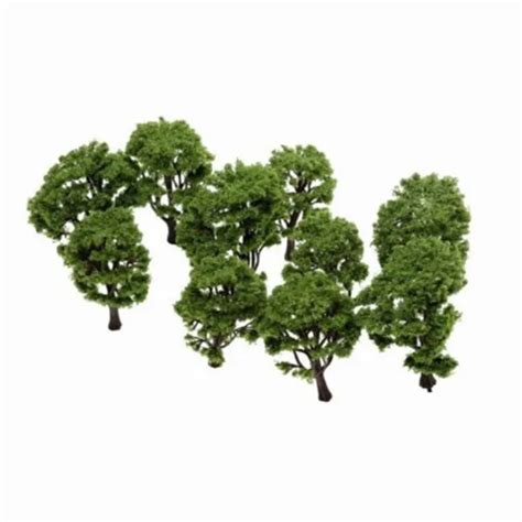 10 PIÈCES ARBRES en plastique pour paysage extérieur et jardins d