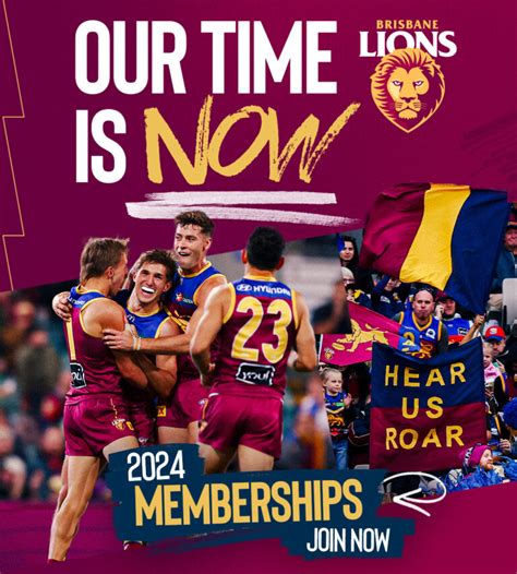 Brisbane Lions Zone Membership Offers Afl Queensland