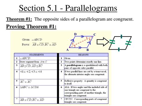 ppt section 5 1 parallelograms powerpoint presentation free download id 4297759