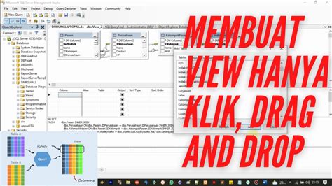 Tutorial Cara Membuat View Atau Menggabungkan Tabel Database Di Ms Sql