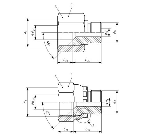 The Drawing Shows Two Different Types Of Valves