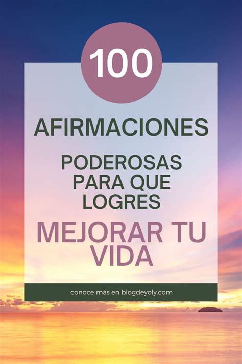 Afirmaciones Positivas Para Tener Felicidad Afirmaciones