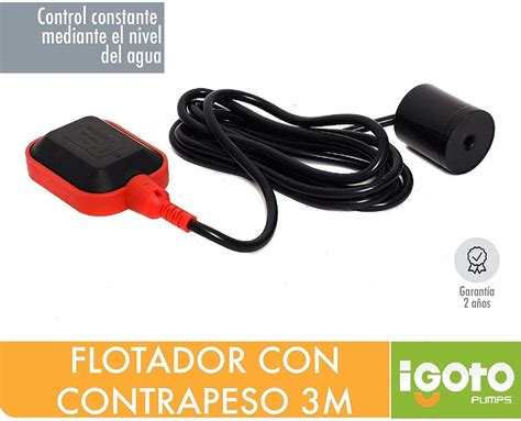 Flotador Electrico Automatico Tinaco Cisterna 3m Cable Prodelec