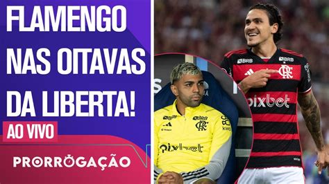 FLAMENGO ATROPELA DOIS GOLS DE PEDRO E SE CLASSIFICA PARA AS