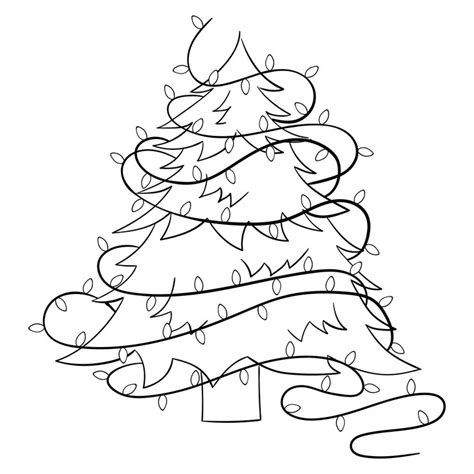 Coloriages sapin de noël à imprimer