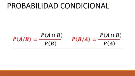 PROBABILIDAD CONDICIONAL EXPLICACIÓN Y EJEMPLO YouTube