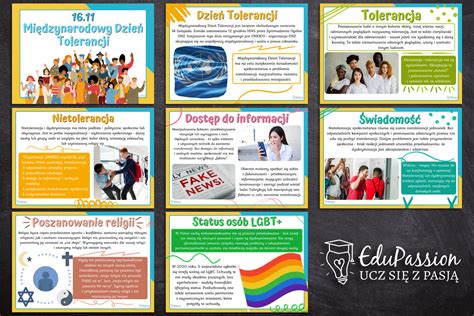 Międzynarodowy Dzień Tolerancji zestaw EduPassion