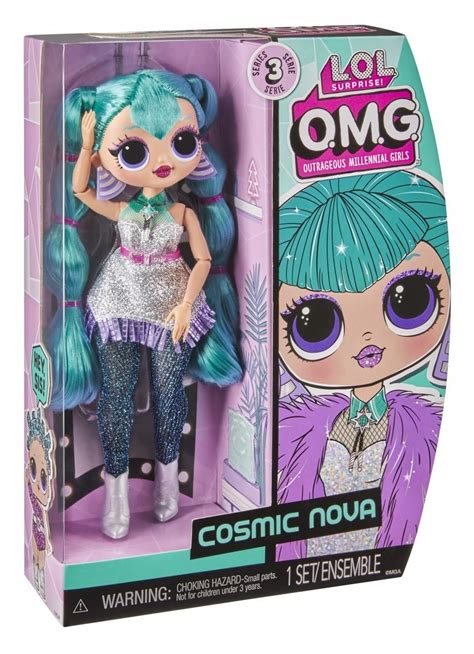 MGA L O L SURPRISE LOL SUPRISE OMG LĖLĖ COSMIC NOVA modelis 588566