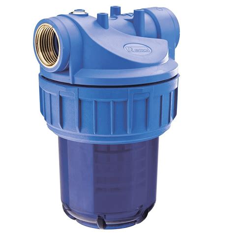 Filtro Per L Acqua Da 5 Con Cartuccia Lavabile 50 Micron Ribiland