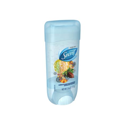 Secret Scent Expressions Anti Perspirant Deodorant Clear Gel Cocoa