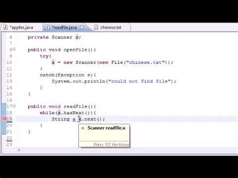 Java Programming Tutorial 81 Reading From Files YouTube